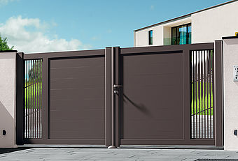 Des portails design pour maisons - Immobilier & Jardinage Français ...